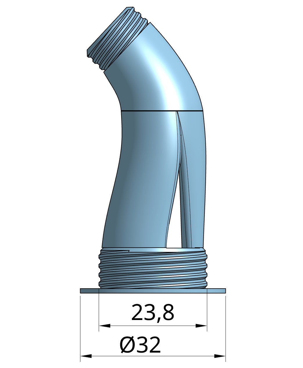 Universal Spout with Integrated Vent by buchnema | Download free STL ...
