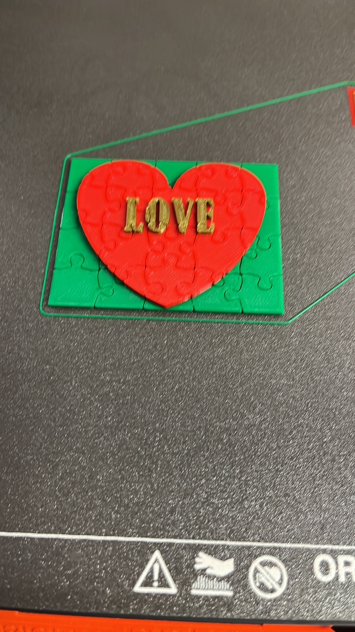 Valentinstag Puzzle von Tom | Kostenloses STL-Modell herunterladen ...