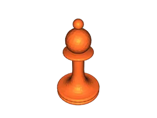 Alfil Ajedrez Chess Bishop by Miguel Bueno | Download free STL model ...