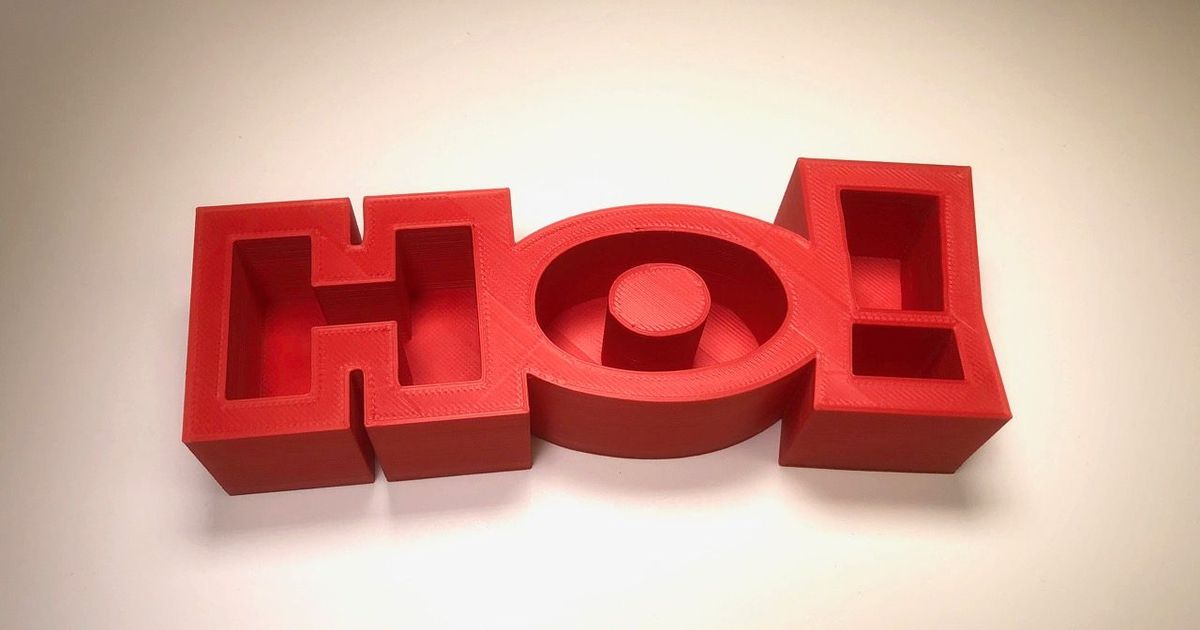 Ho! 2 by timcel | Download free STL model | Printables.com