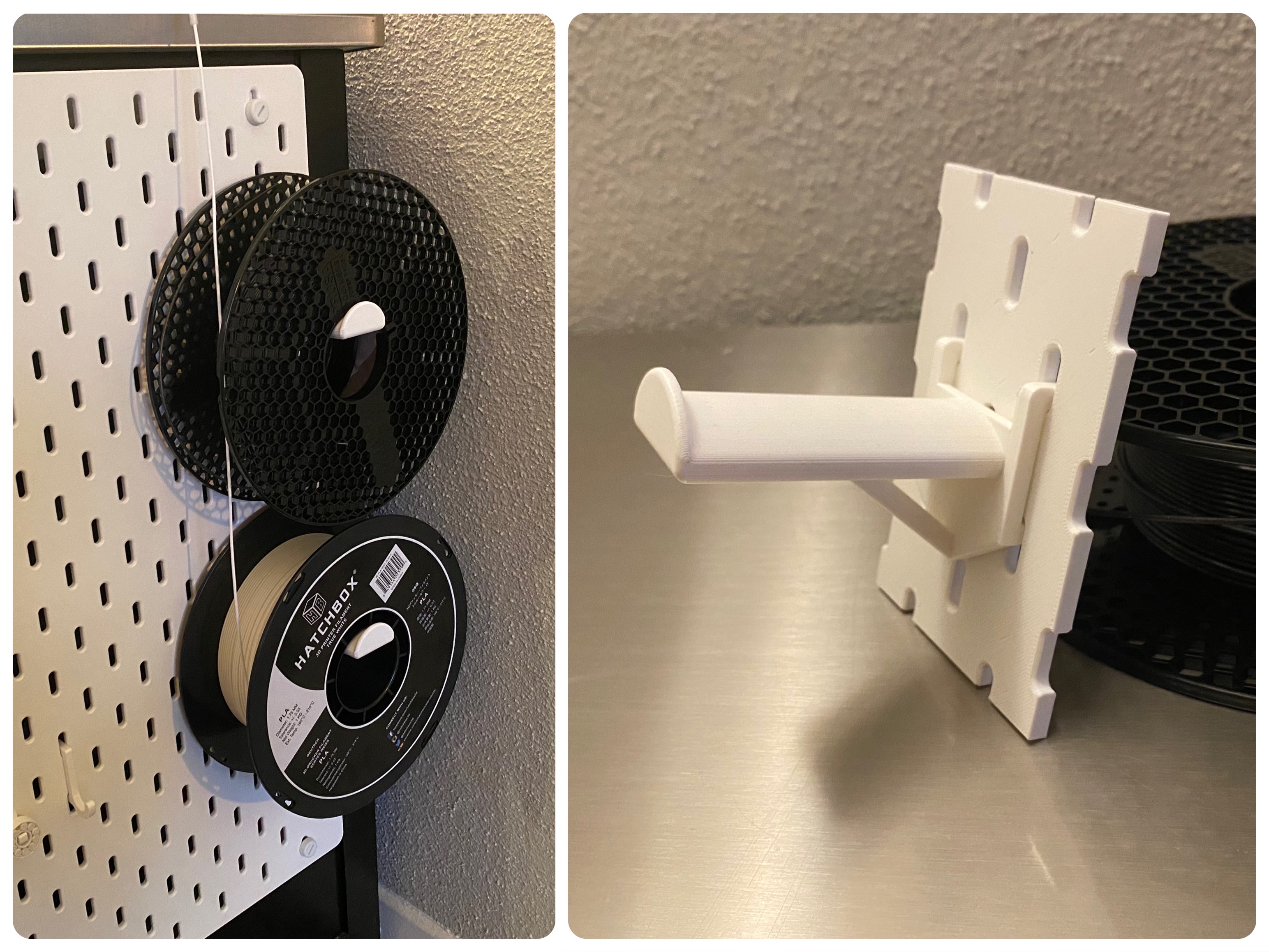 SKÅDIS Filament Spool Holder by David Wiley 44 | Download free STL ...