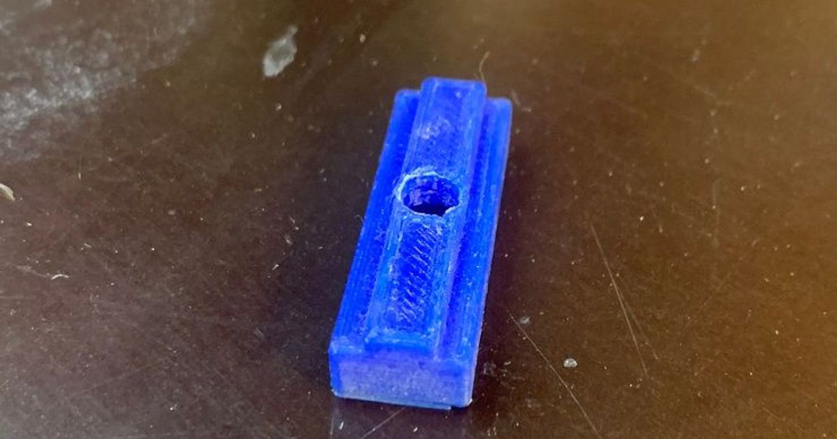 T-Nutstein / T-Slot Stone by VanDerPol | Download free STL model ...