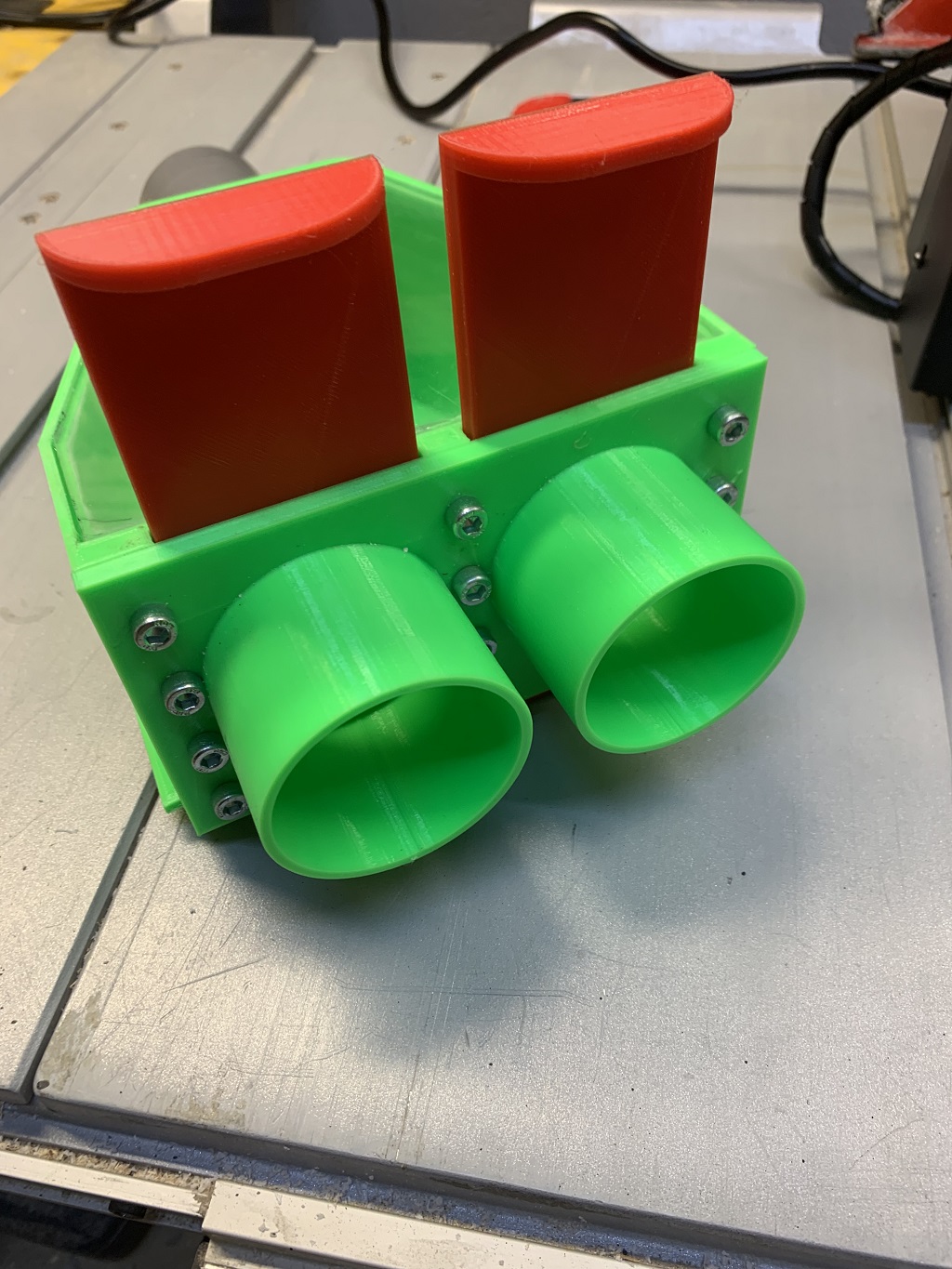 Doppel-Blastgate Bosch GTS XC by VanDerPol | Download free STL model ...