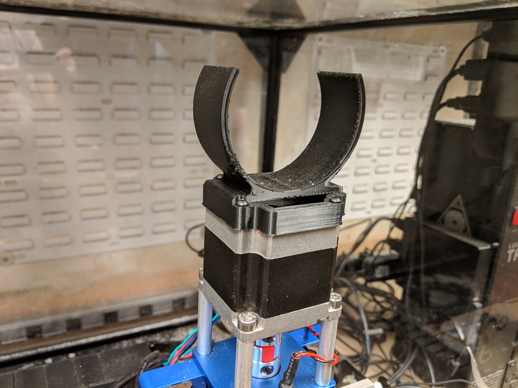 Shapeoko 3 HDZ Vacuum Hose Mount by dkrider | Download free STL model ...