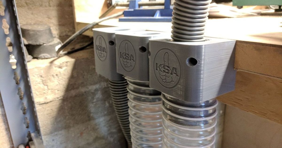 Dust Collector / Vacuum Manifold / Selector by dkrider | Download free ...