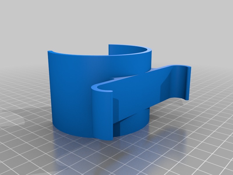 Shapeoko 3 Vacuum Hose Mount by dkrider | Download free STL model ...