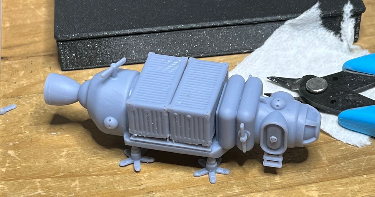 Orbital Cargo Shuttle for Wargames 6mm, 10mm ,15mm, 28mm + by Jim The ...