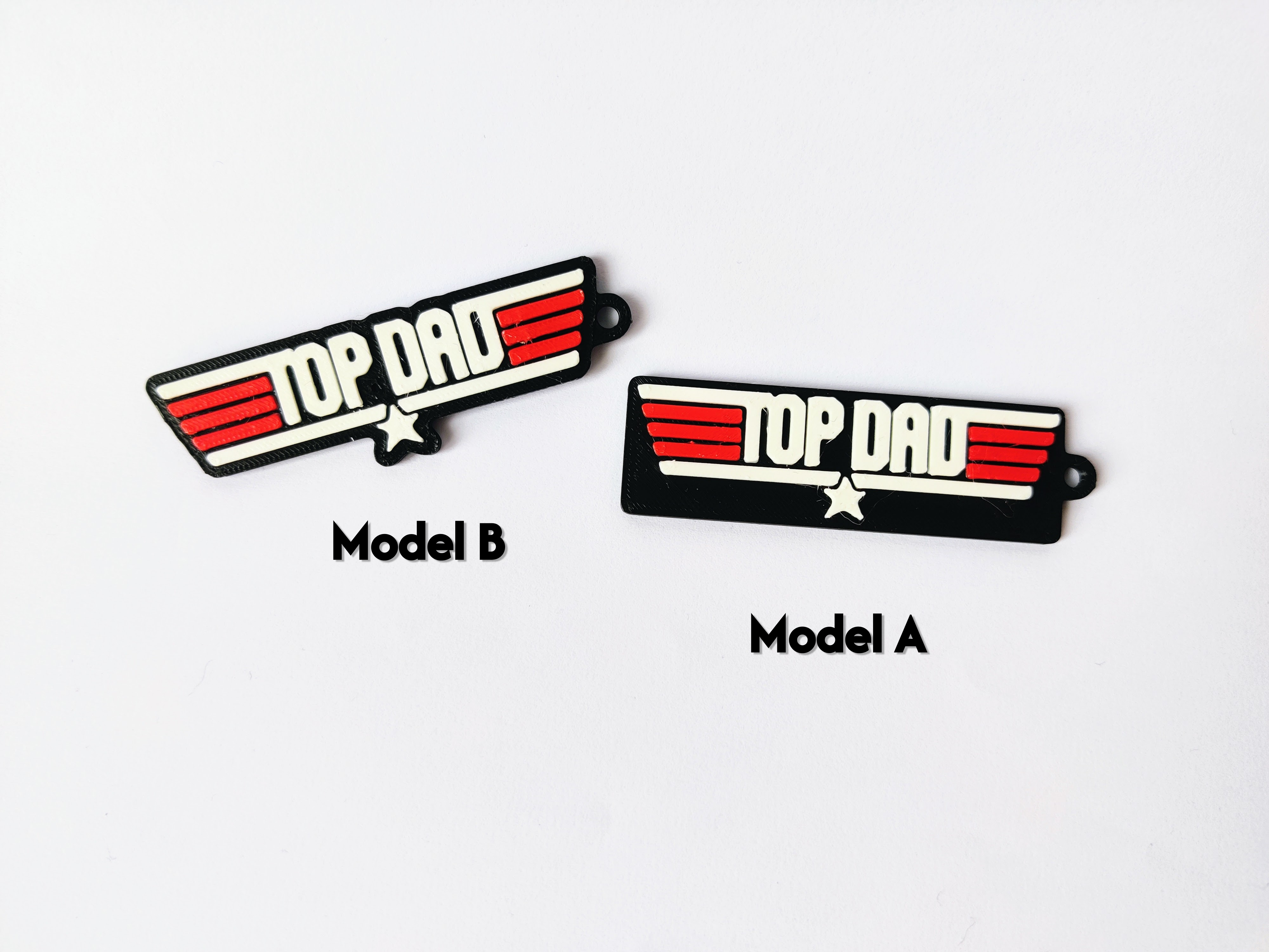 Cinematic Dads Keychains by lalou | Download free STL model ...