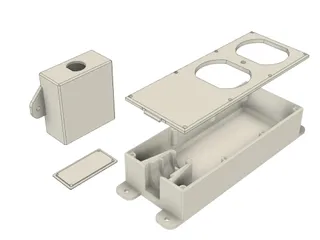 Power strip box by Eman | Download free STL model | Printables.com