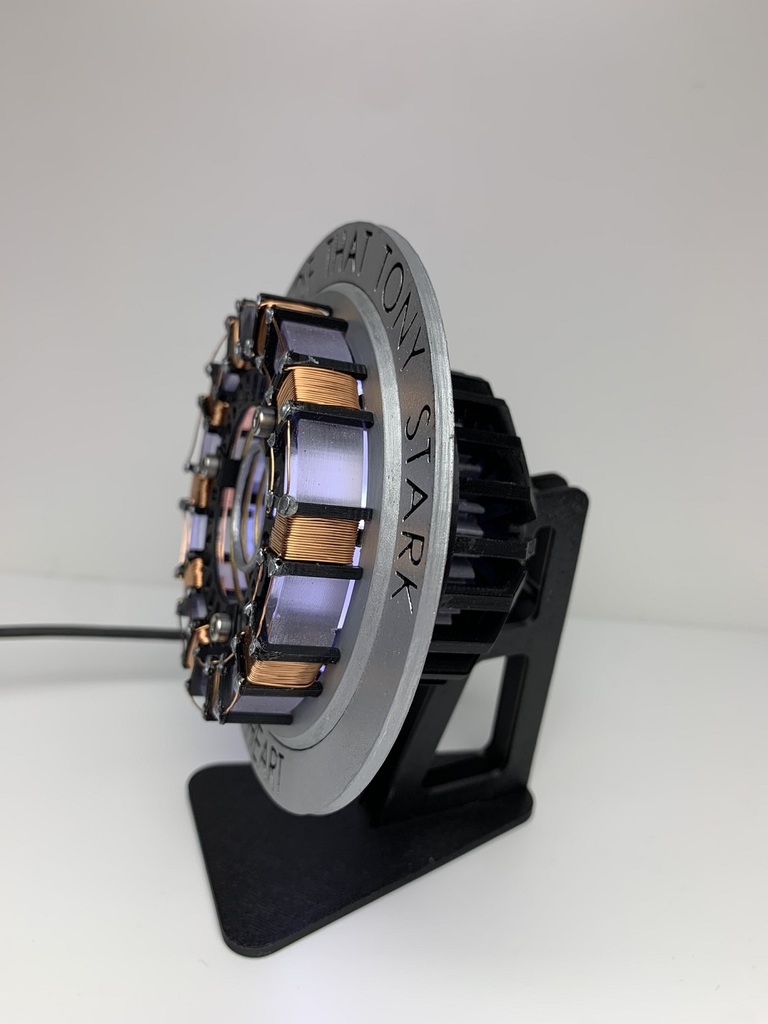 Iron Mans detailed Arc Reactor by Felte | Download free STL model ...