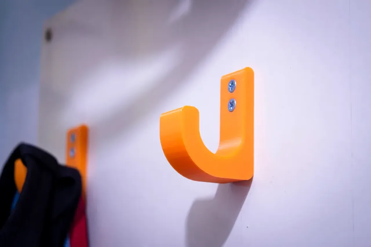 Strong Wall hook - quick and easy print by Tmpx64 | Download free STL ...