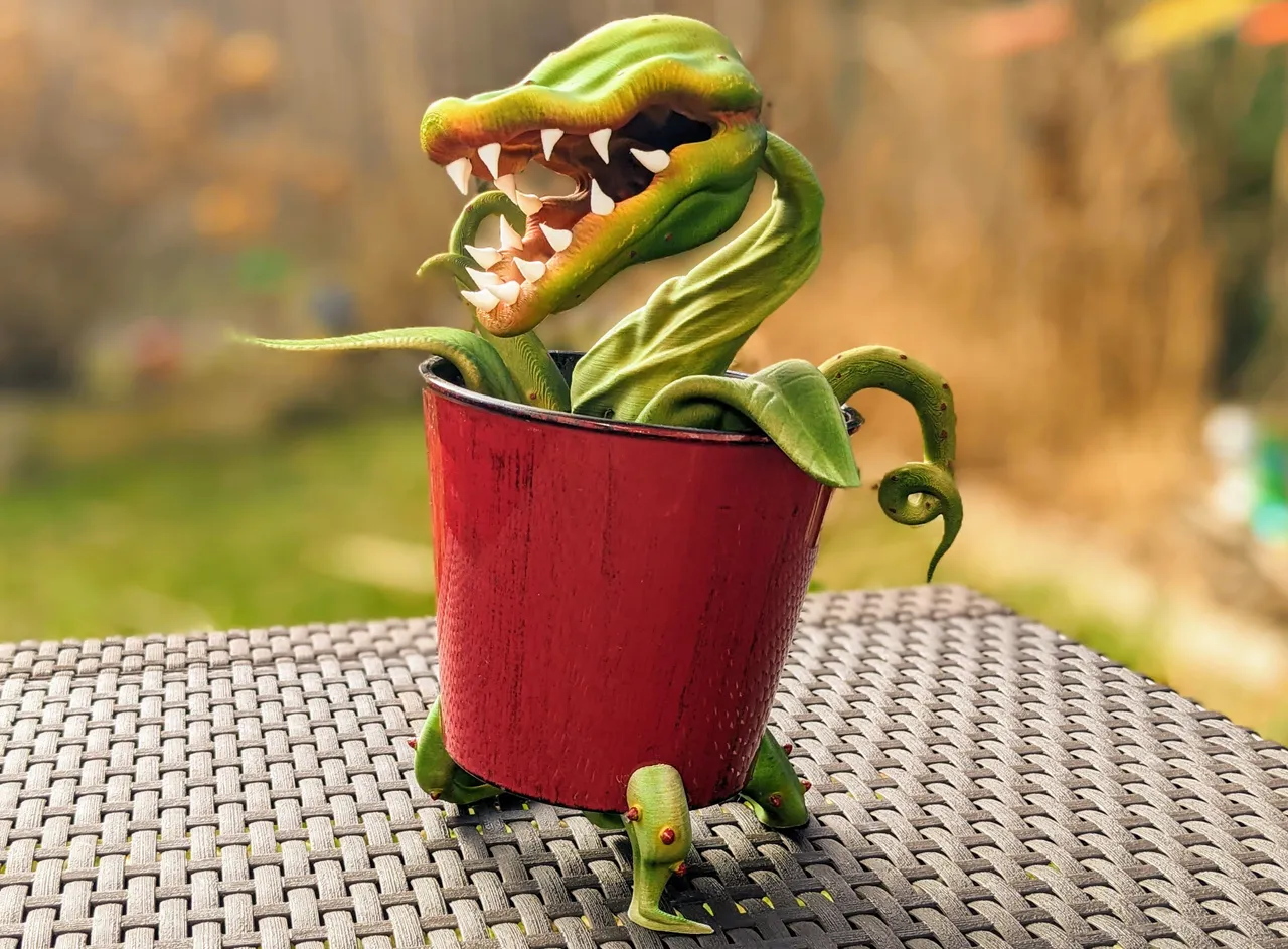 Real Man Eating Plant