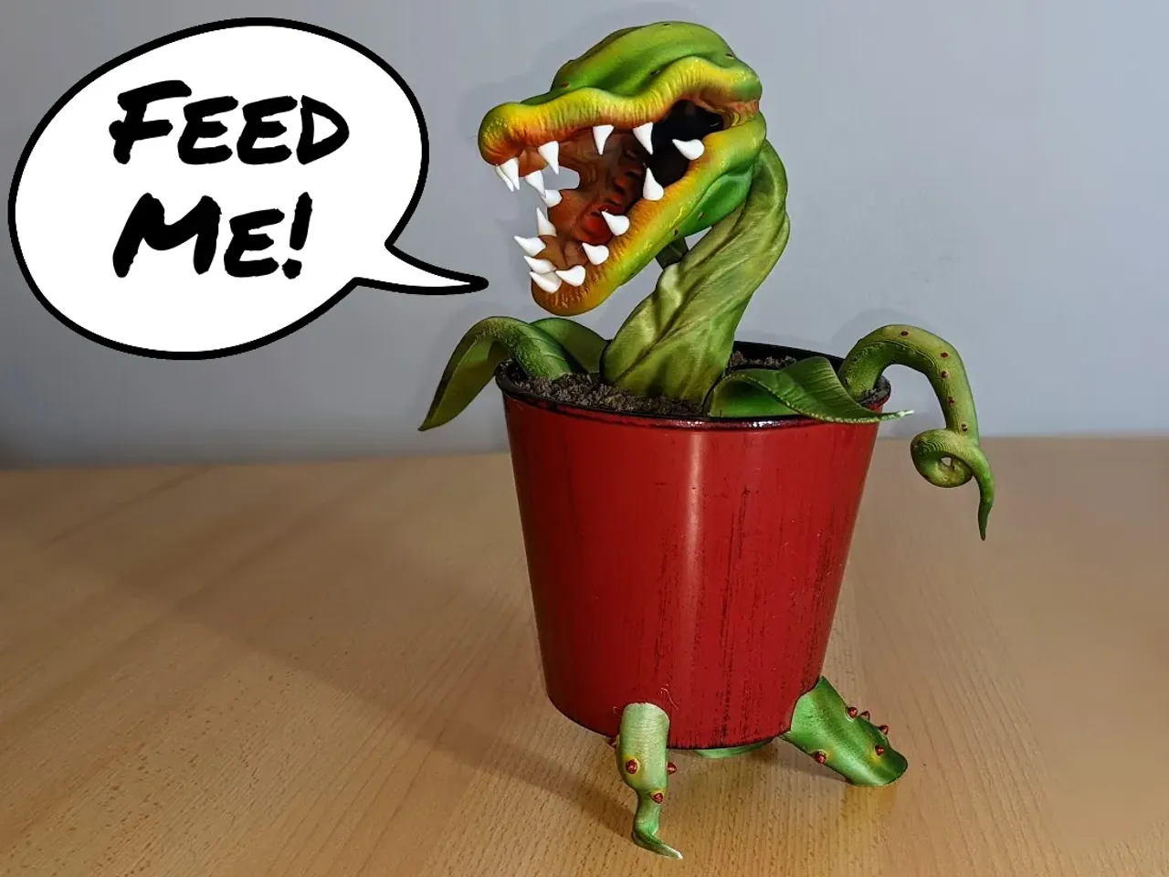 Real Man Eating Plant