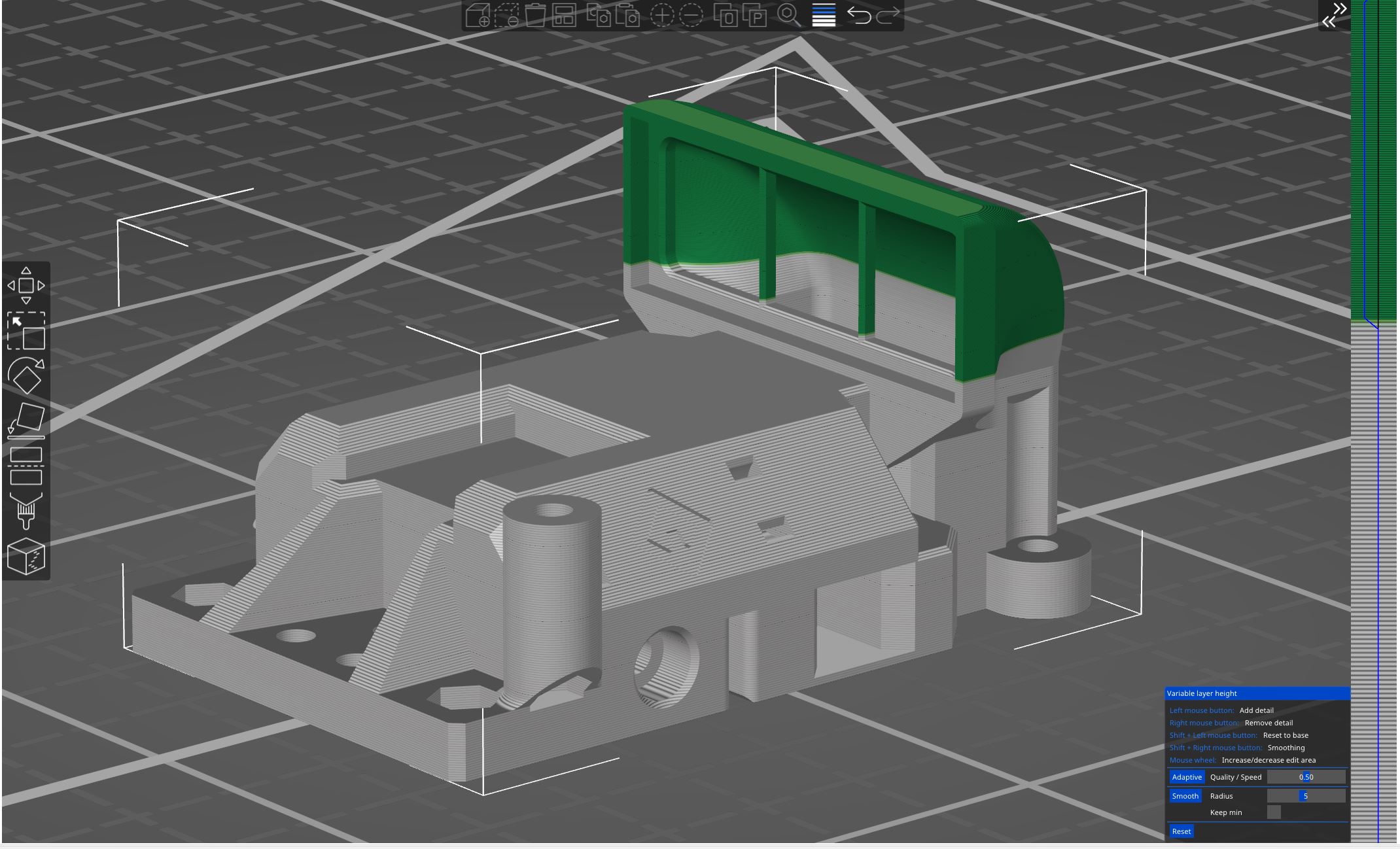 EVA Backplate Cartesian for Pabst EBM Fan by Andi3D.tech e.U ...