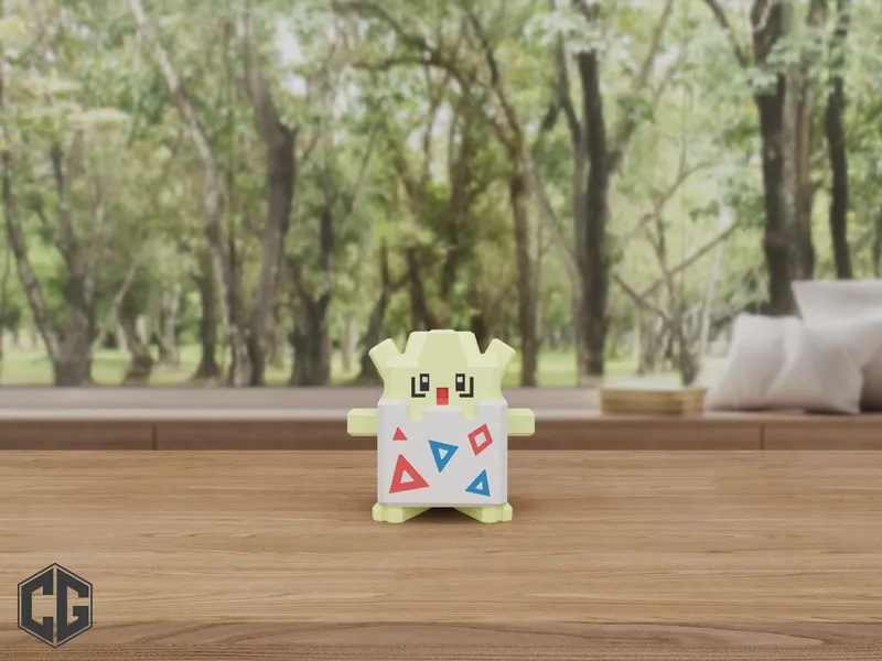 Togepi Pokemon Multipart by CG3D | Download free STL model | Printables.com