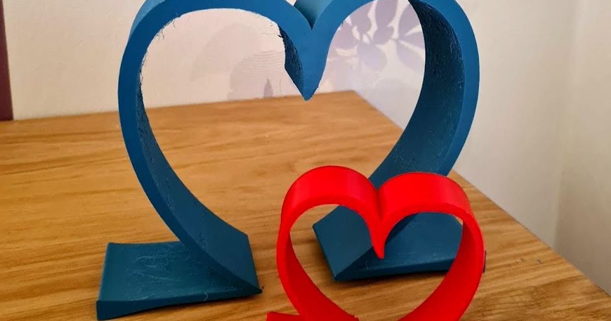 Heart Deco - Valentines Day by GCodePrintr | Download free STL model ...