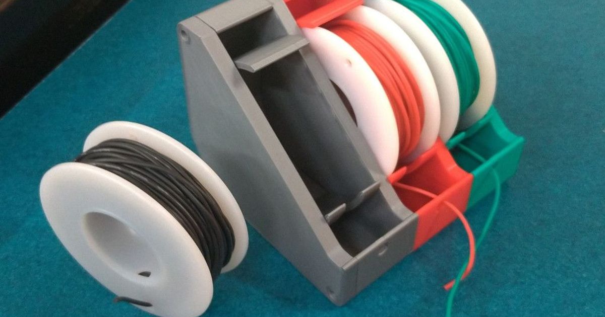 Spool holder box by Azuzula | Download free STL model | Printables.com