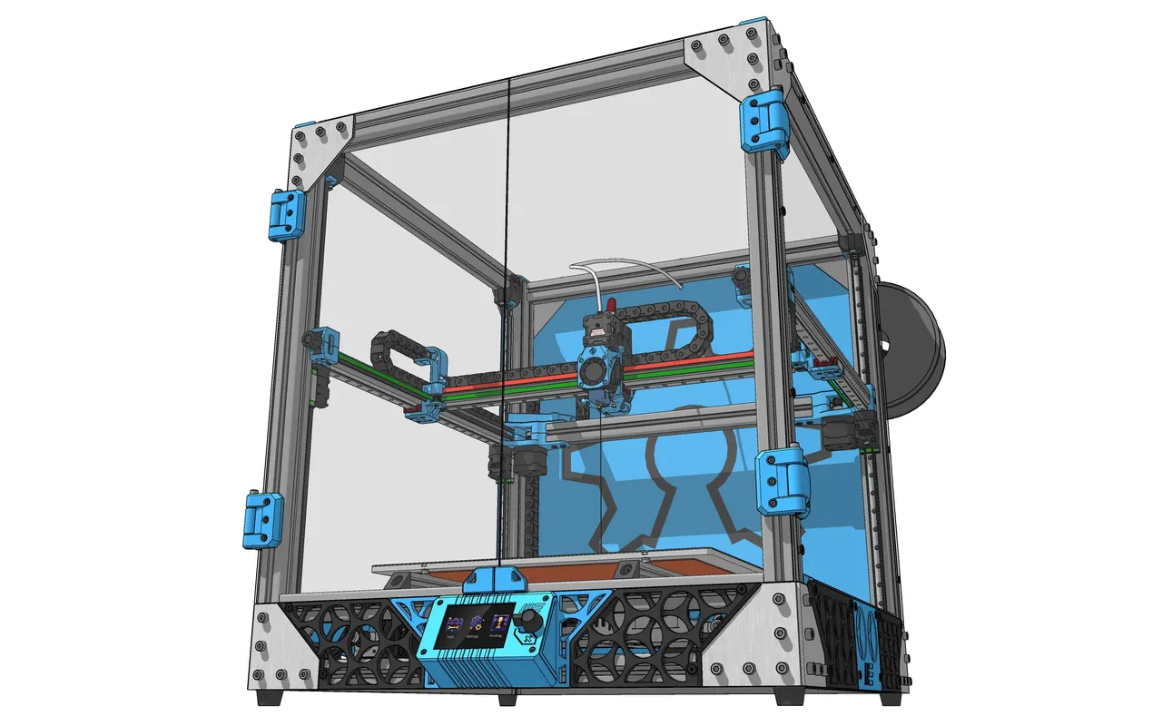 MY - Core XY 3D Printer by EdgarMata | Download free STL model ...