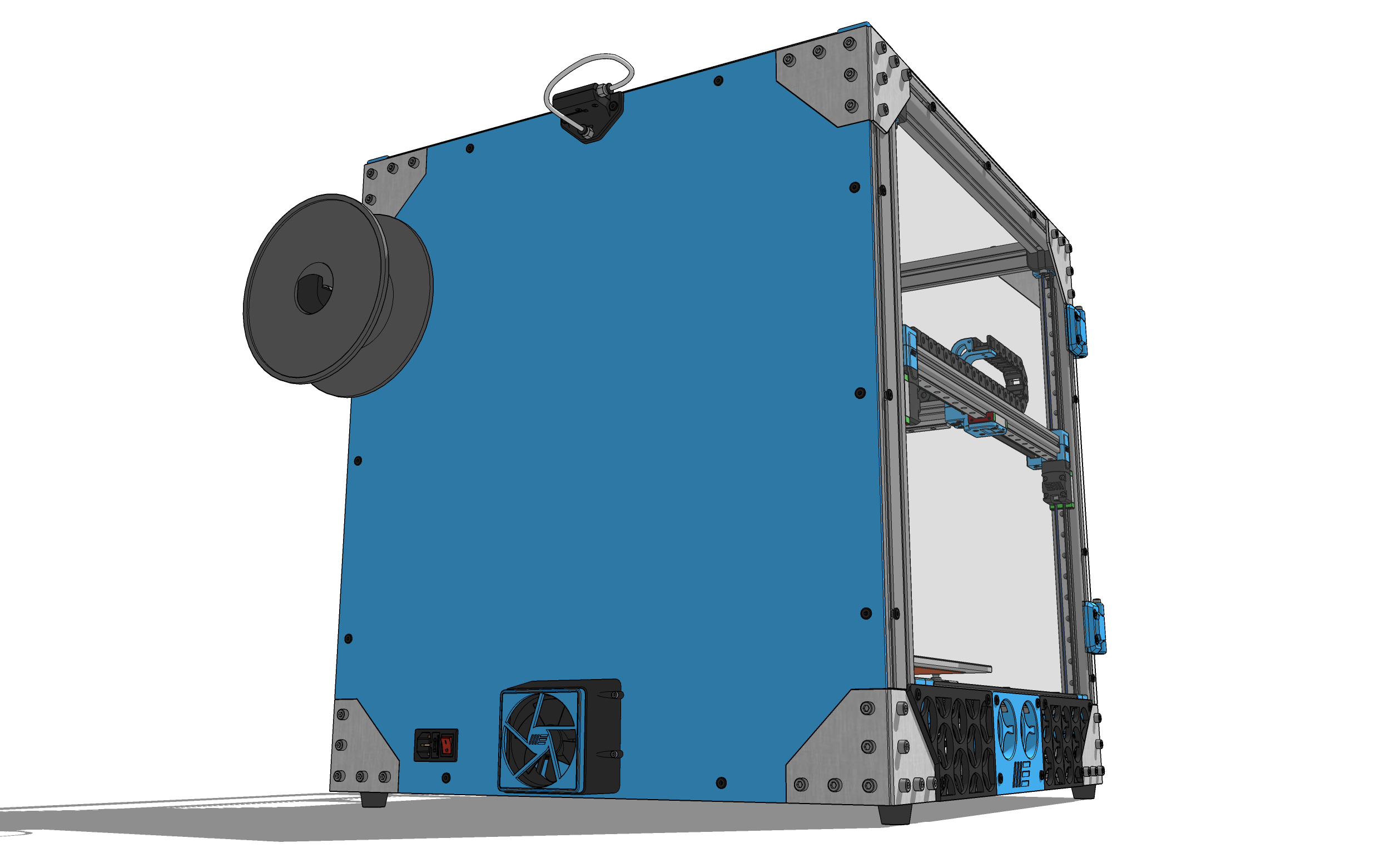 ME - Core XY 3D Printer by EdgarMata | Download free STL model ...