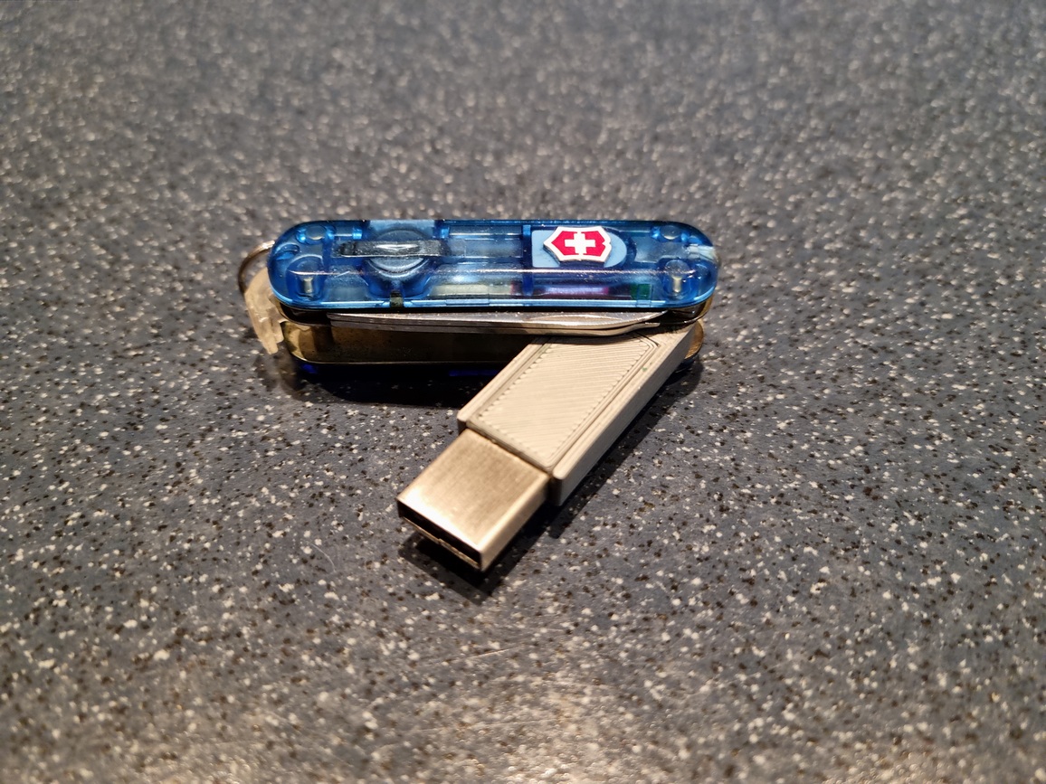 USB Swissbit by Danda | Download free STL model | Printables.com