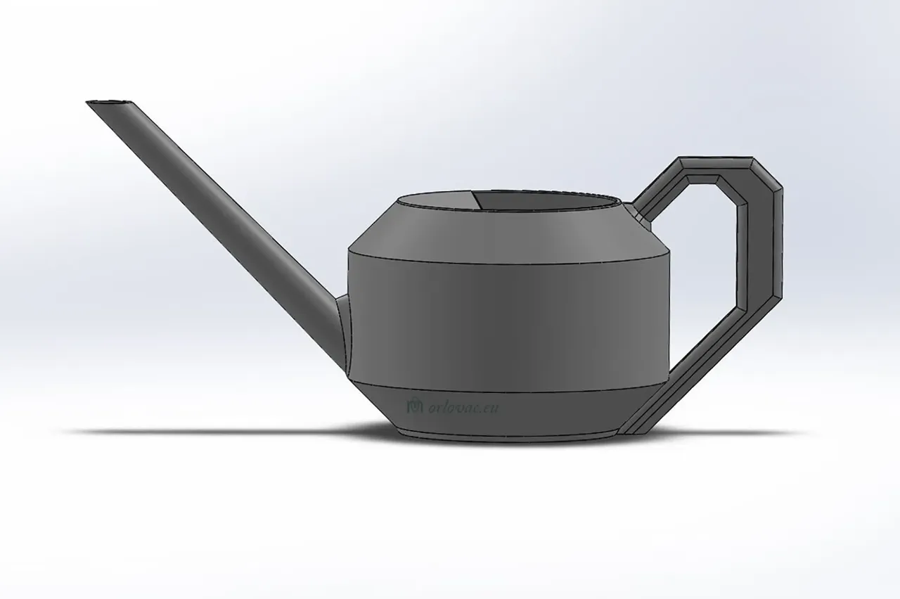 Watering Can for Indoor Plants by Marin | Download free STL model ...