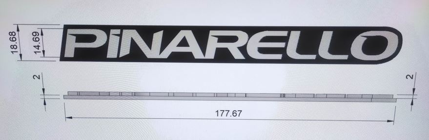 Logo Pinarello by TomasH | Download free STL model | Printables.com