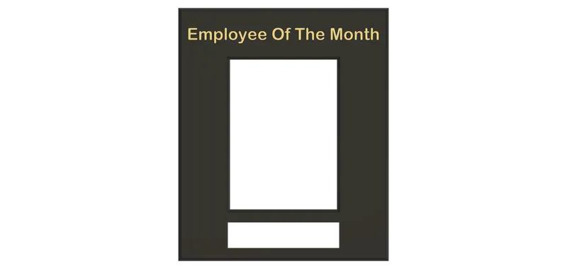 "Employee Of The Month" magnetic A5 picture frame by AWSW | Download ...