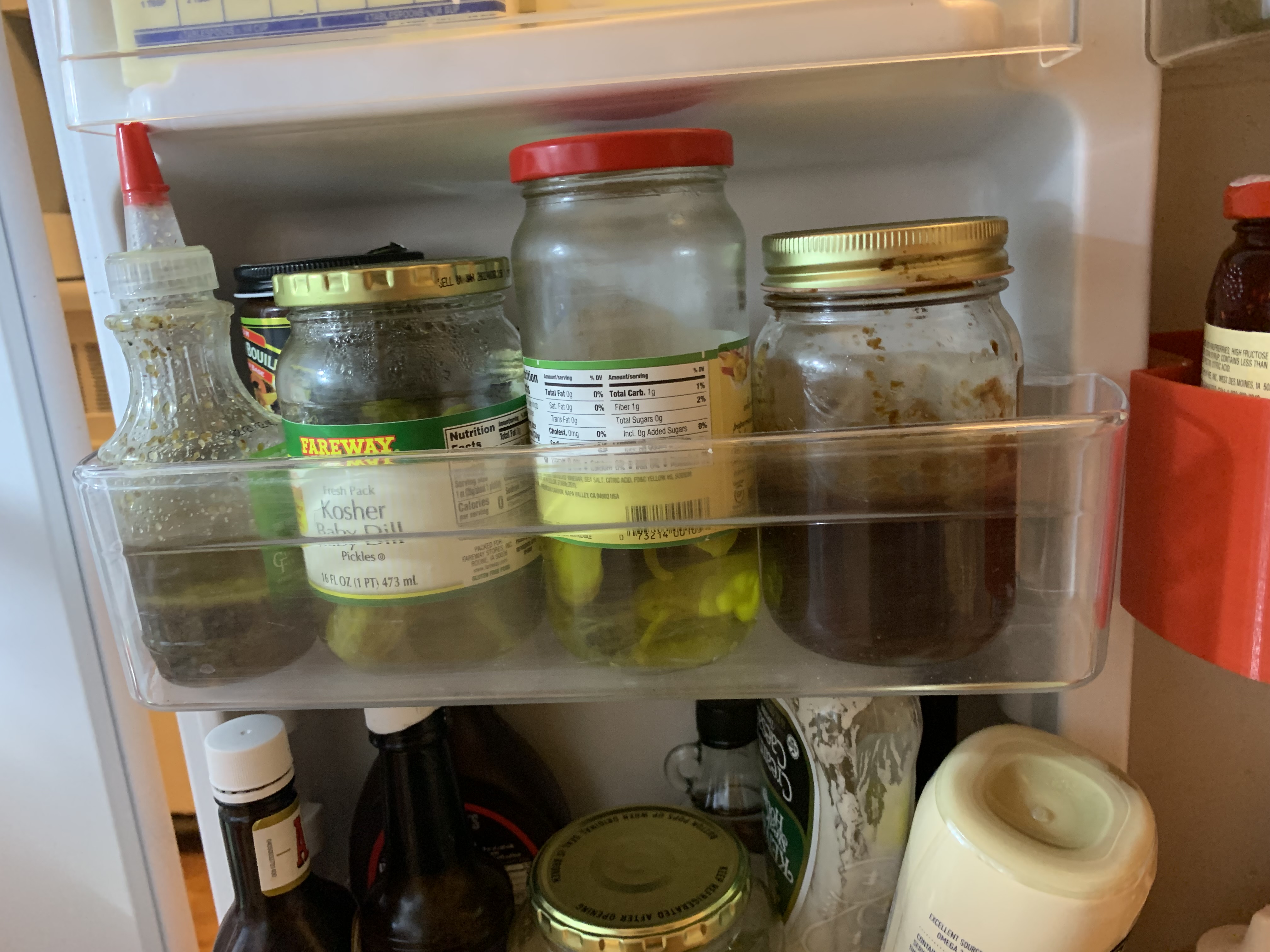Door Bin/Shelf/Storage for Refrigerator - More Ketchup! by Mitchell ...