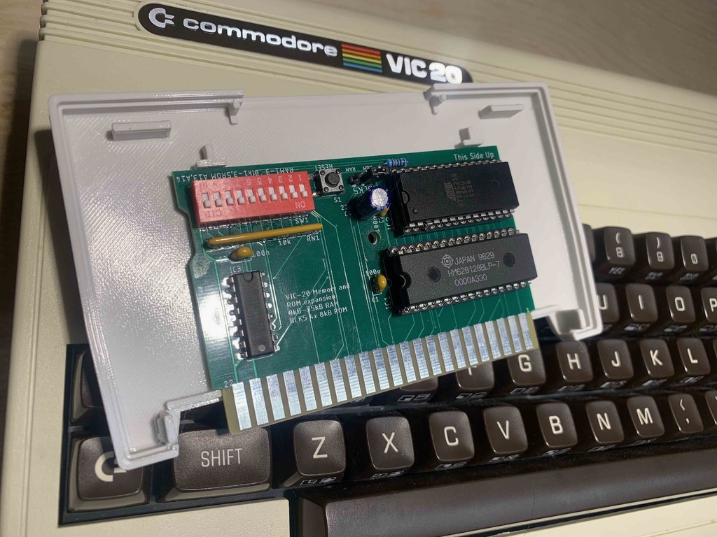 VIC-20-RAM+ROM-Expansion cartridge case. by Bookaroo | Download free ...