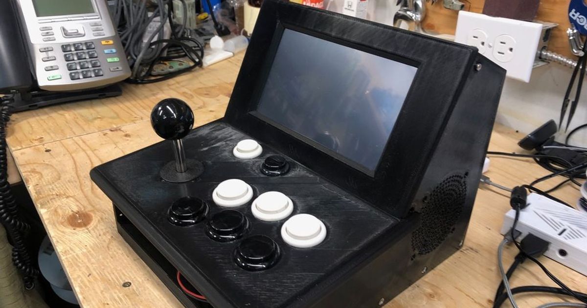 Mini Arcade Machine by Bookaroo | Download free STL model | Printables.com