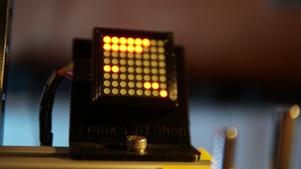 MAX7219 3D Printer Display Case for Marlin Firmware by Bookaroo ...