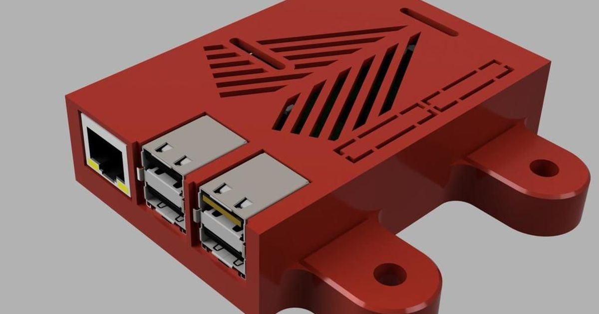 Prusa i3 Octoprint Raspberry Pi3 and Pi4 embeded Einsy case by Bookaroo ...