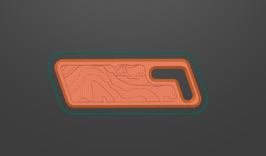 KTM Key ring by Erik | Download free STL model | Printables.com