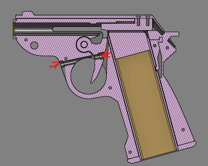 TF2 Pistol (Nightingale mag Nerf string blaster) by methanejuice ...