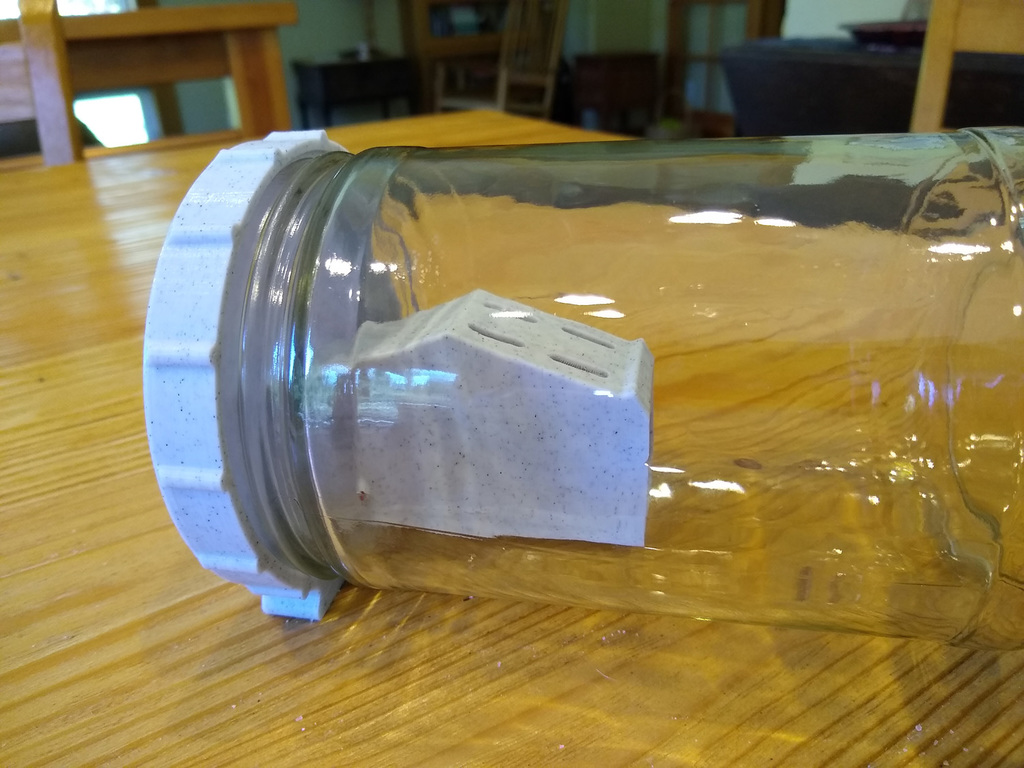 Multi-Mouse Jar Trap (v.3) by LoboCNC | Download free STL model ...