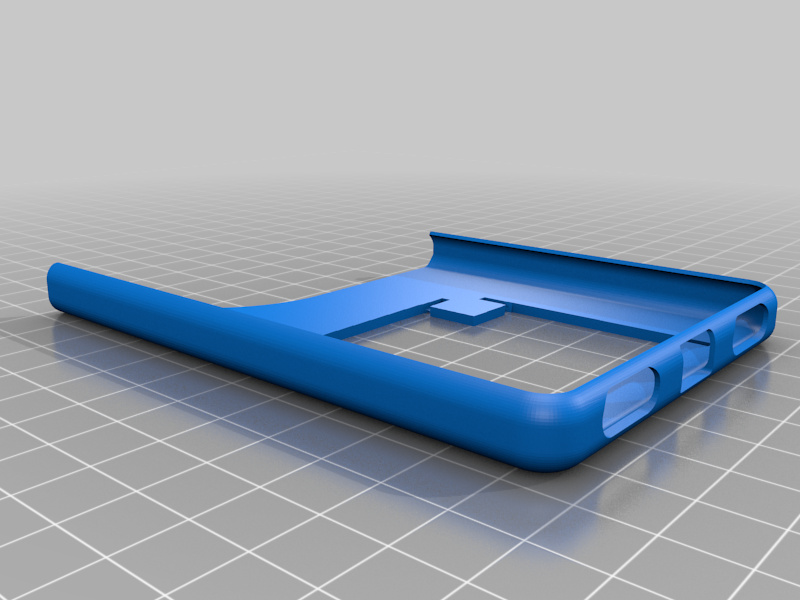 Phone Case with Integral Stand (2) by LoboCNC | Download free STL model ...