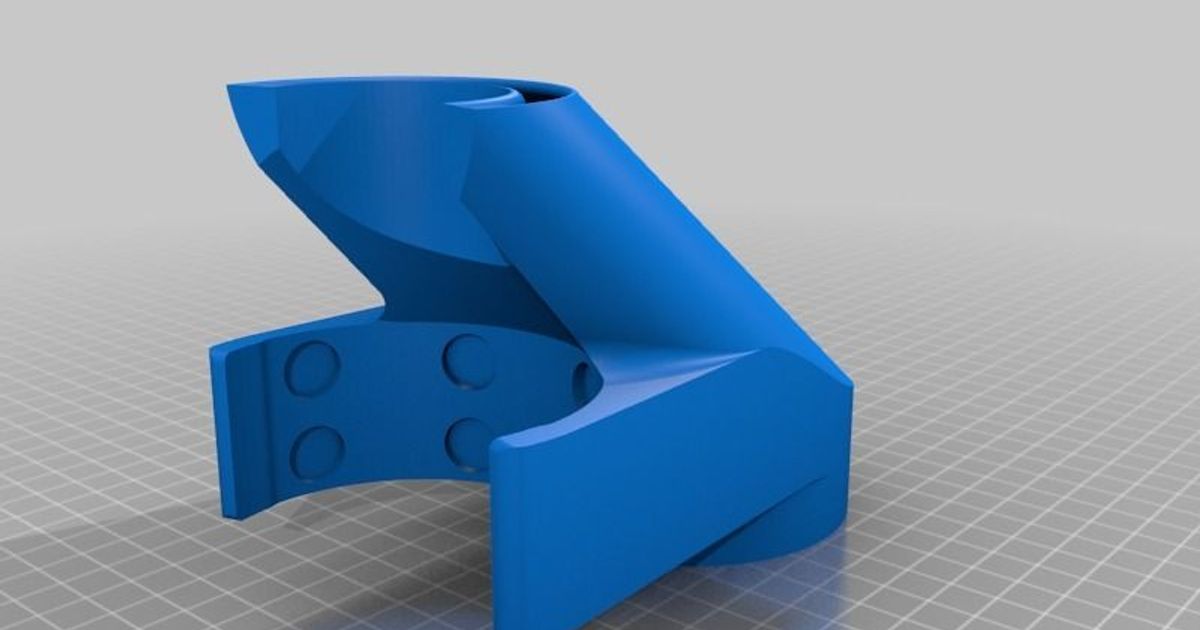 Techno CNC Router Vacuum Nozzle by LoboCNC | Download free STL model ...