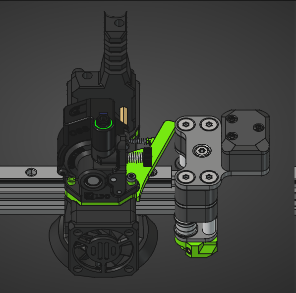 Filament Cutter RatRig Vcore4 by BojanL | Download free STL model ...