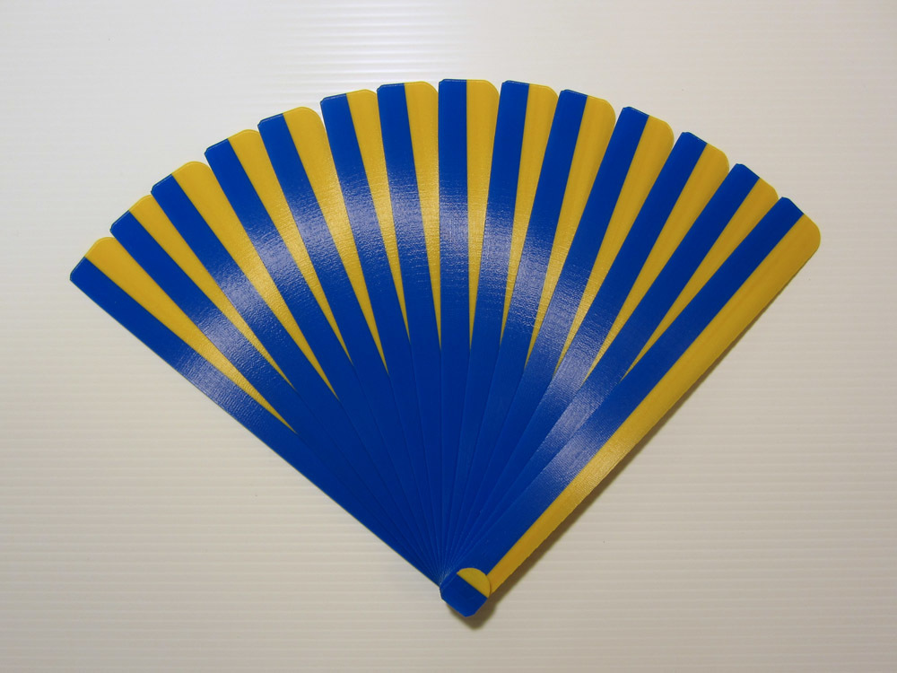 Print-in-Place Hand Fan by LoboCNC | Download free STL model ...