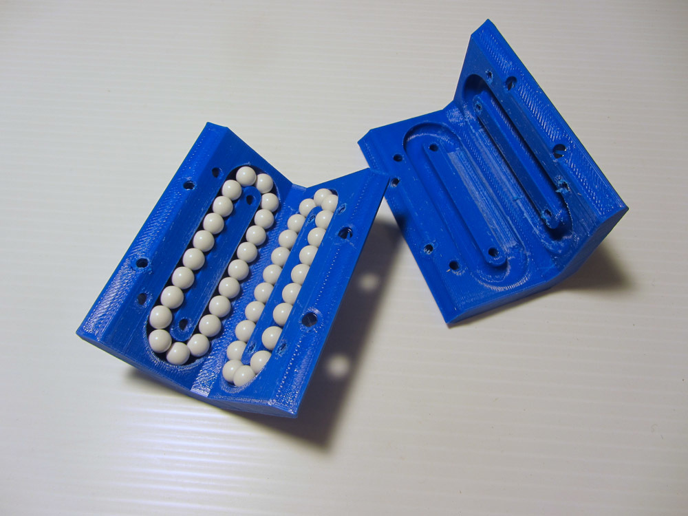 Recirculating Ball Slide for 1" Square Tube (Improved) por LoboCNC ...