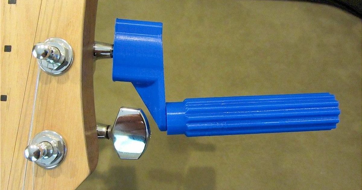 Ergonomic String Winder by LoboCNC | Download free STL model ...