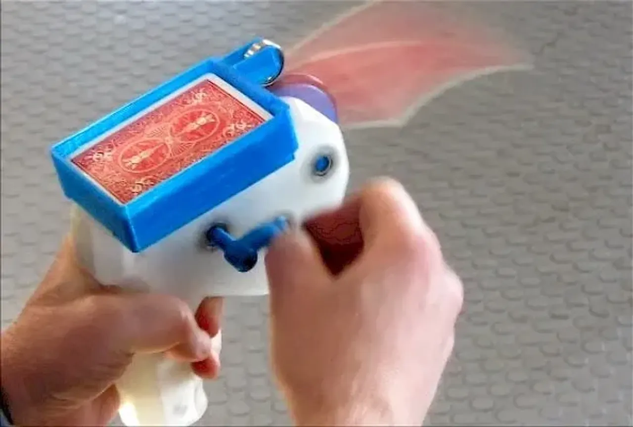 Playing Card Shooter by LoboCNC | Download free STL model | Printables.com