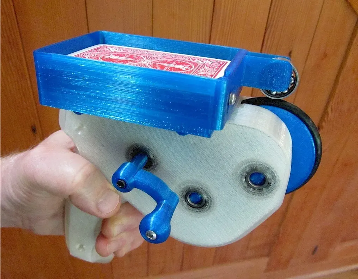 Playing Card Shooter by LoboCNC | Download free STL model | Printables.com