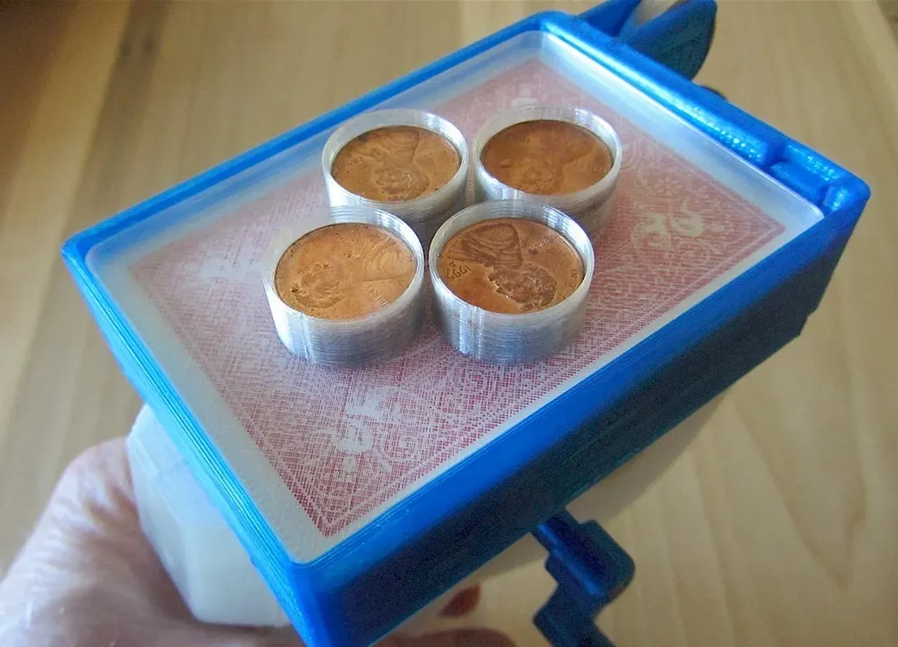 Playing Card Shooter by LoboCNC | Download free STL model | Printables.com