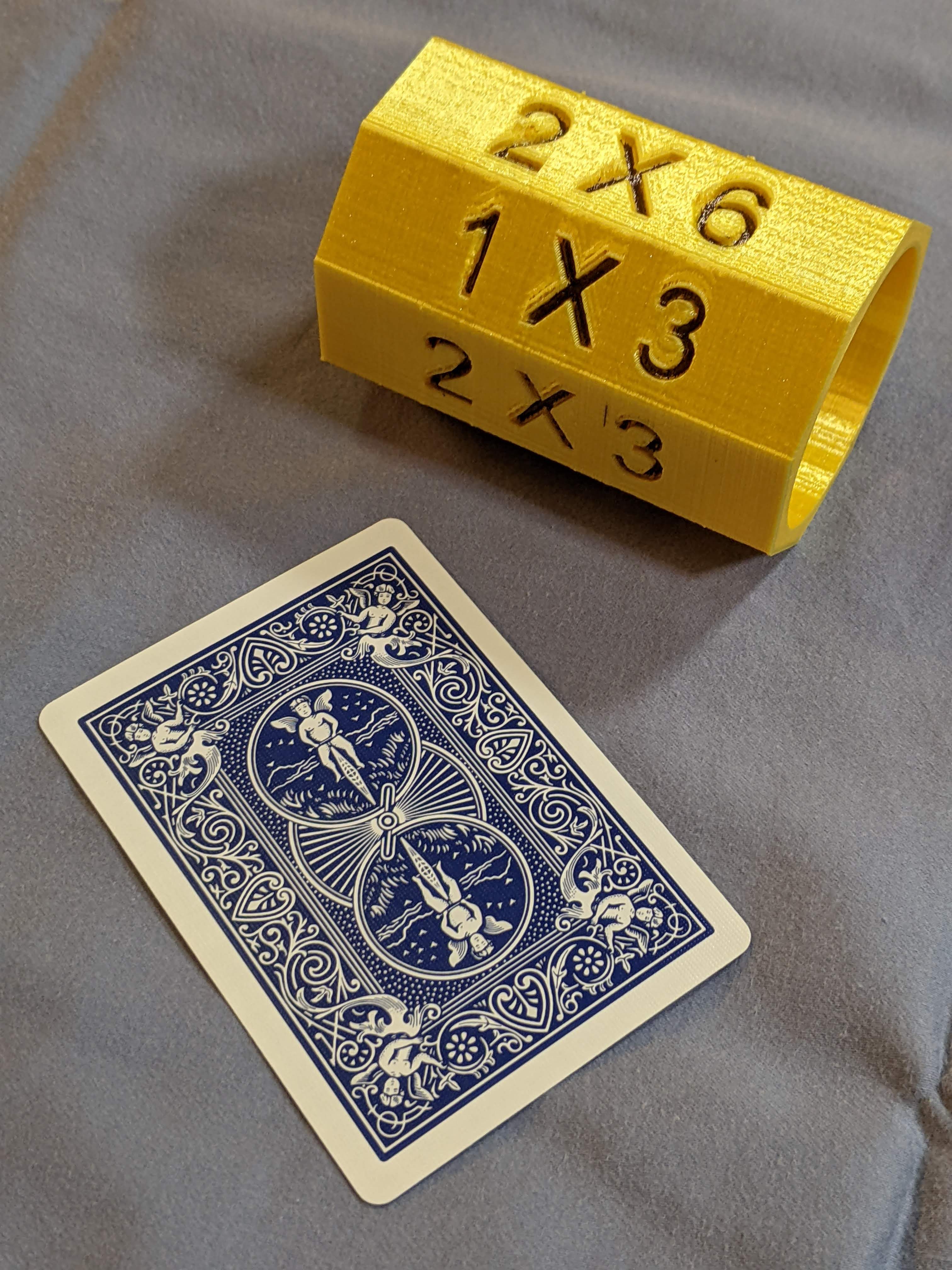 "Shitty" Card Game Turn Counter by Bev or Lee | Download free STL model ...