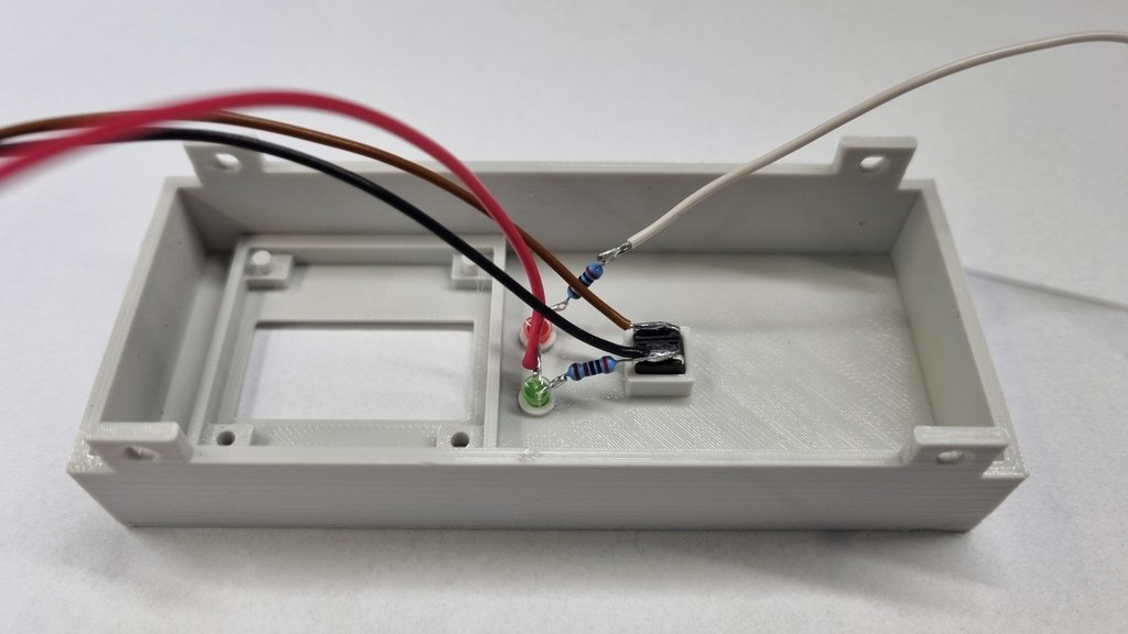 DIN rail case for EmonTX v3 with EmonESP and OLED display (SH1106). by ...