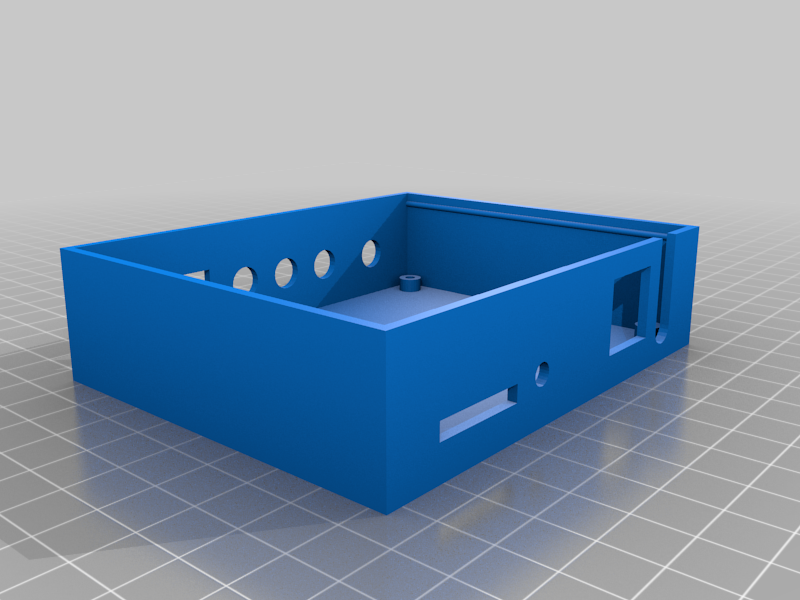 DIN rail case for EmonTX v3 with EmonESP and OLED display (SH1106). by ...