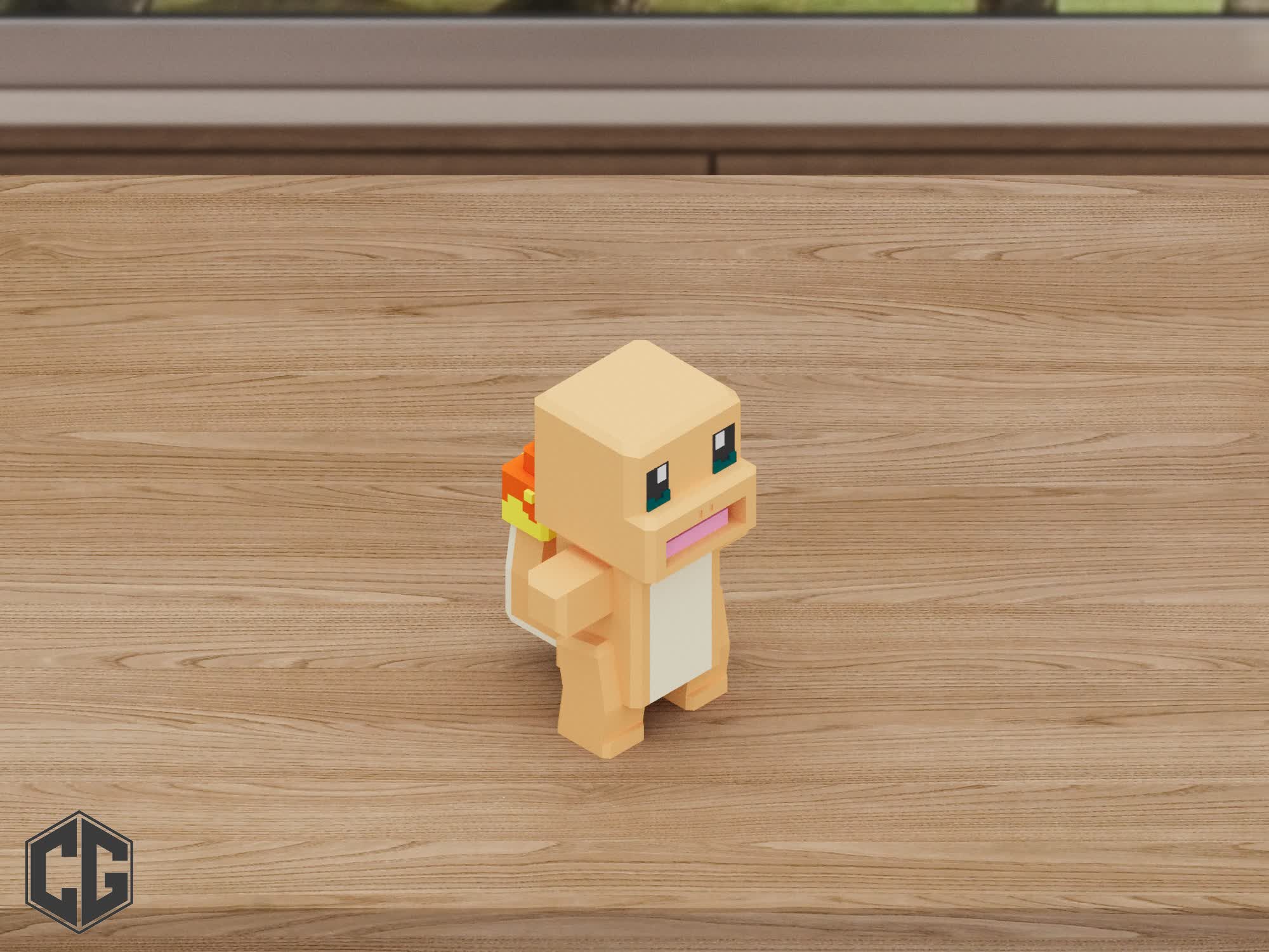 Charmander Pokemon Multipart by CG3D | Download free STL model ...