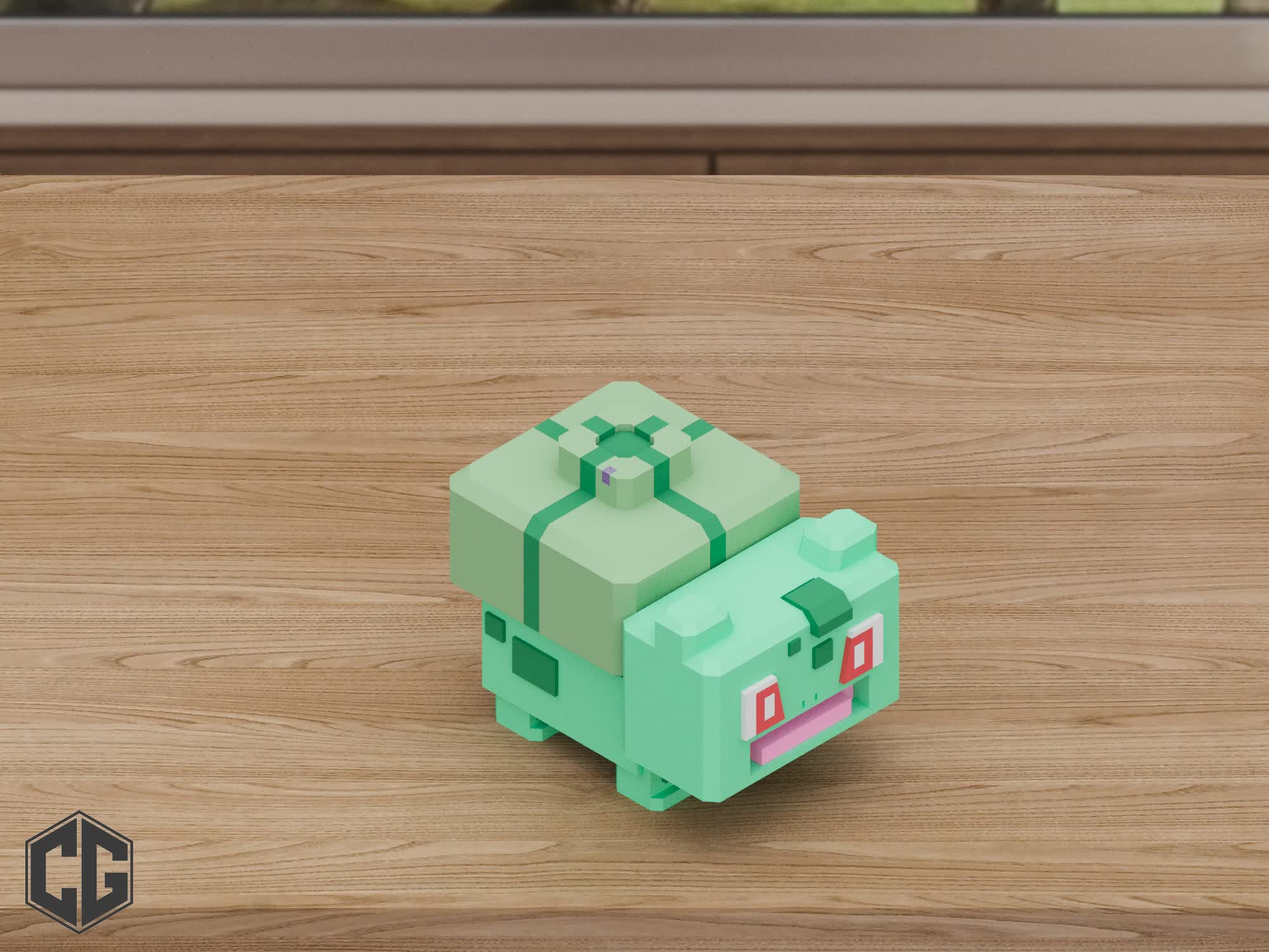 Bulbasaur Pokemon Multipart by CG3D | Download free STL model ...