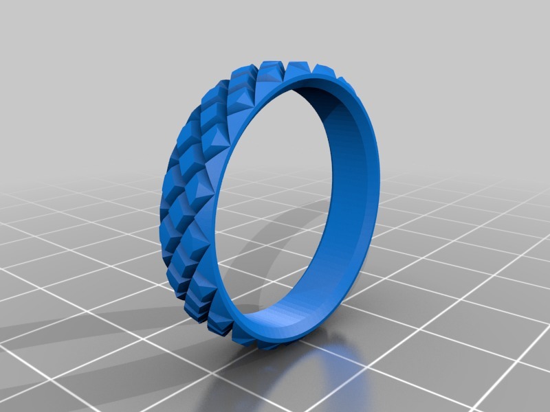 Parametric, printable, spinning fidget ring (Fusion 360) by vindolin ...